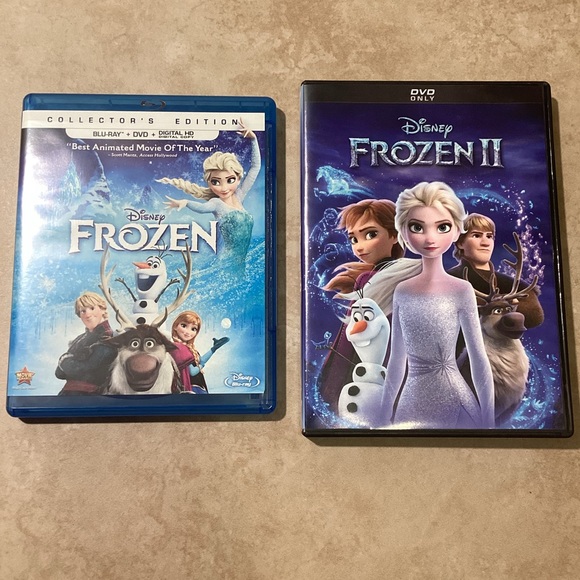 Disney | Media | Disney Collectors Edition Frozen Blu Ray And Dvd And ...